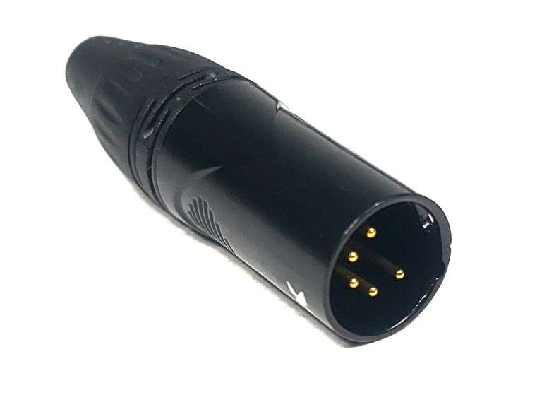 [NEW] (64) Pro X XC-XLRM-5P High Performance Male Connector with Solder ...