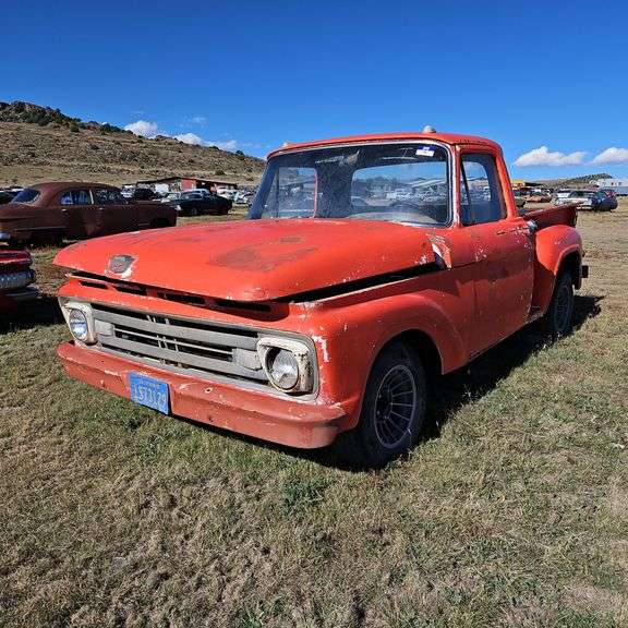1962 Ford F-100 Stepside Custom Cab Pickup - Spankys Freedom Car Auctions