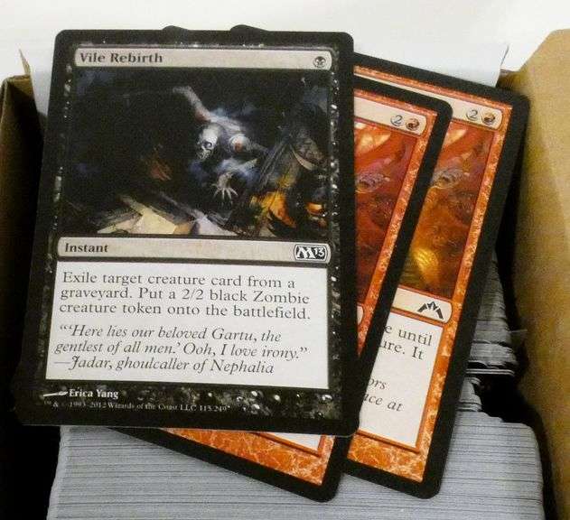 TWO BOXES OF MAGIC THE GATHERING CARDS - Gardner Galleries