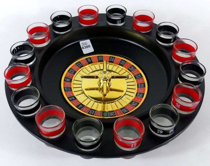 ROULETTE SHOT GLASS SET - Gardner Galleries
