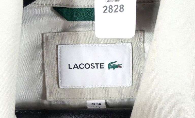 LACOSTE TRENCH COAT - Gardner Galleries