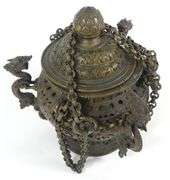 CHINESE BRONZE CENSER - Gardner Galleries