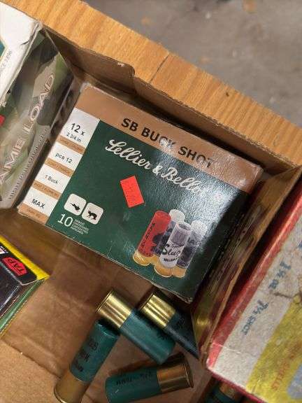 12ga shotgun shells, cardboard wads - Gary Realty & Auction