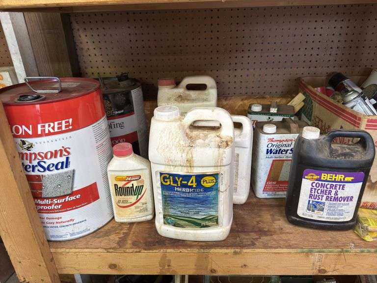 Gly 4, water seal, etc - Gary Realty & Auction