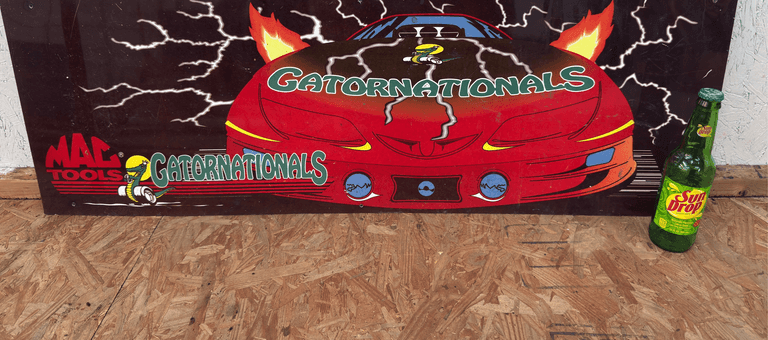 Mac tools sign - Gary Realty & Auction