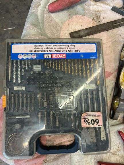 Tool set, scrapers etc - Gary Realty & Auction