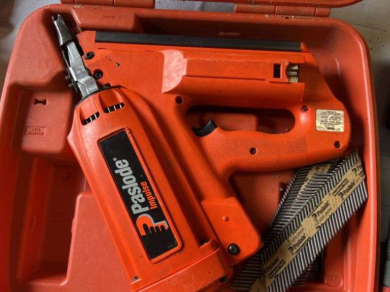 (2) Paslode impulse framing Nail gun - Gary Realty & Auction