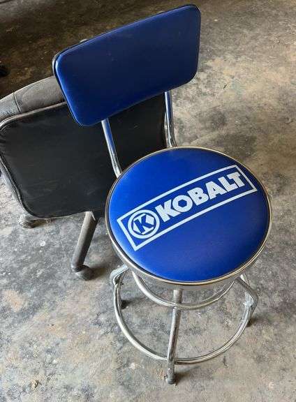 Kobalt bar stool, office chair - Gary Realty & Auction