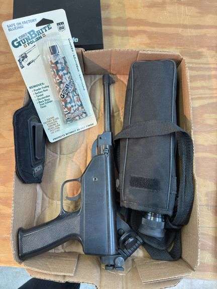 Small sentry safe, polish, BB gun etc - Gary Realty & Auction