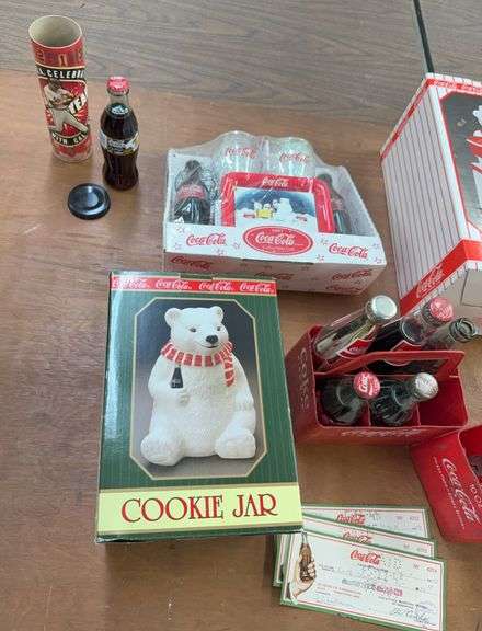 Coca Cola items - Gary Realty & Auction