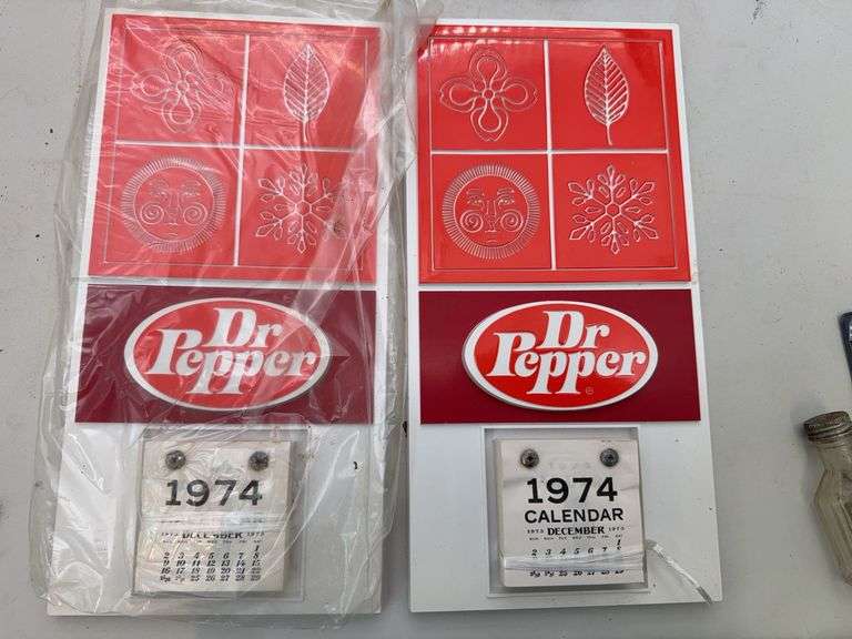 Dr Pepper 74 calendars - Gary Realty & Auction