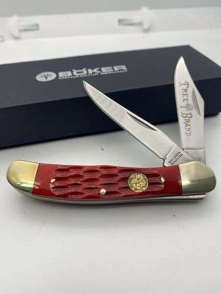 Boker red copperhead - Gary Realty & Auction