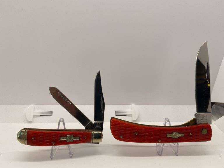 2 rough rider knives - Gary Realty & Auction