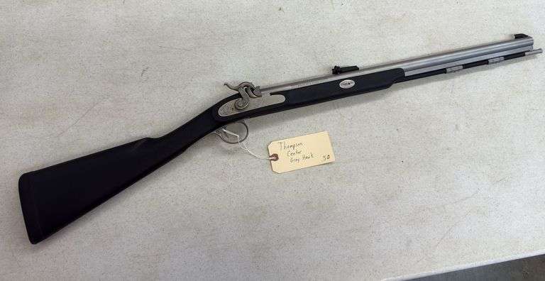 Thompson center grey hawk 50cal muzzleloader - Gary Realty & Auction