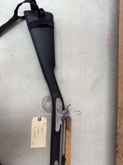 Thompson center grey hawk 50cal muzzleloader - Gary Realty & Auction