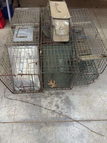 Live traps - Gary Realty & Auction