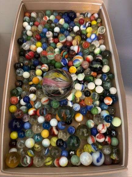 Assorted marbles - Gary Realty & Auction