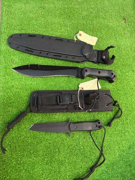 Becker brute, buck 625 knife - Gary Realty & Auction