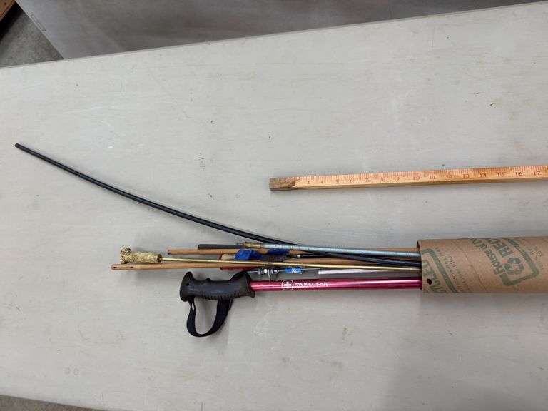 Assorted ram rods etc - Gary Realty & Auction