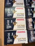 8 boxes 12 ga birdshot - Gary Realty & Auction