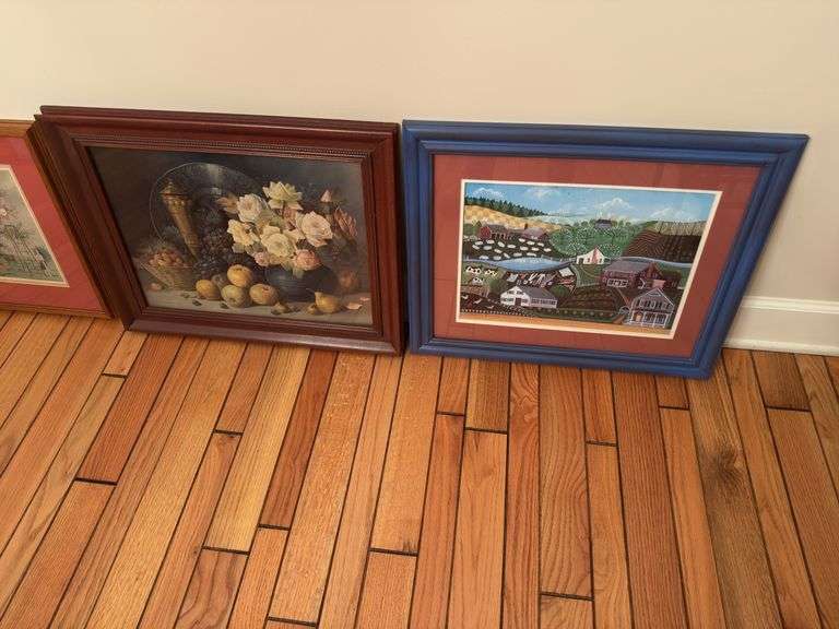 (3) picture frames 20x25 - Gary Realty & Auction