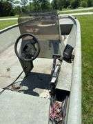 18’ 60” Pro weld Nova ultra Jon boat - Gary Realty & Auction