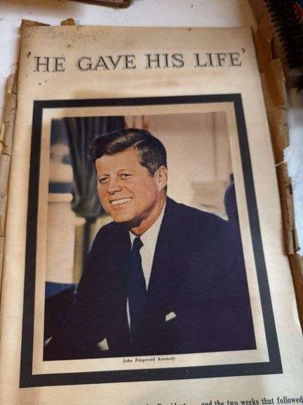 JFK paperwork - Gary Realty & Auction