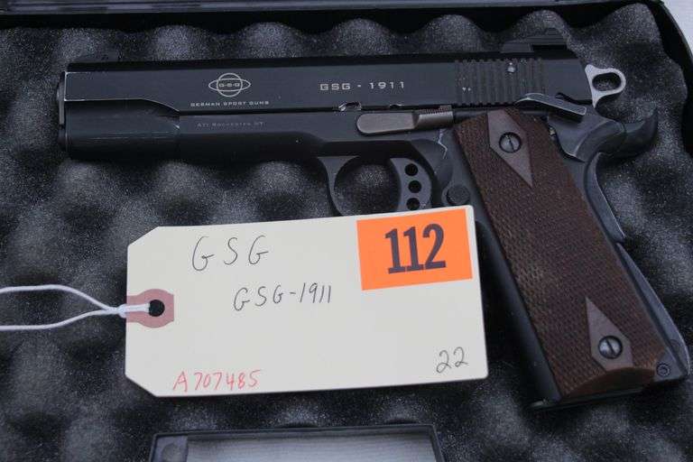 GSG GSG-1911 .22 box - Gary Realty & Auction