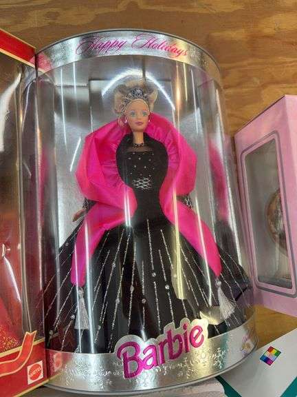 97 and 98 holiday Barbie, porcelain Barbie, 97 ornament - Gary Realty ...
