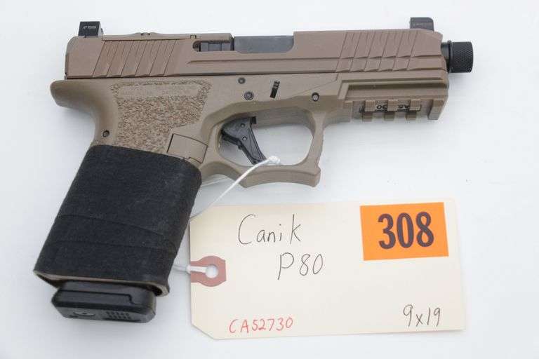 Canik P80 9mm - Gary Realty & Auction