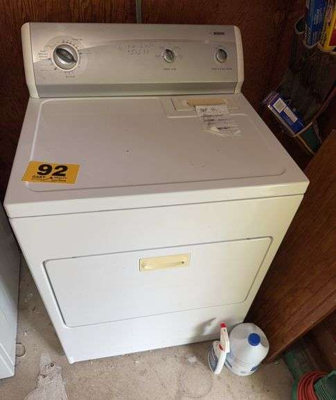 Washer and dryer - Gary Realty & Auction