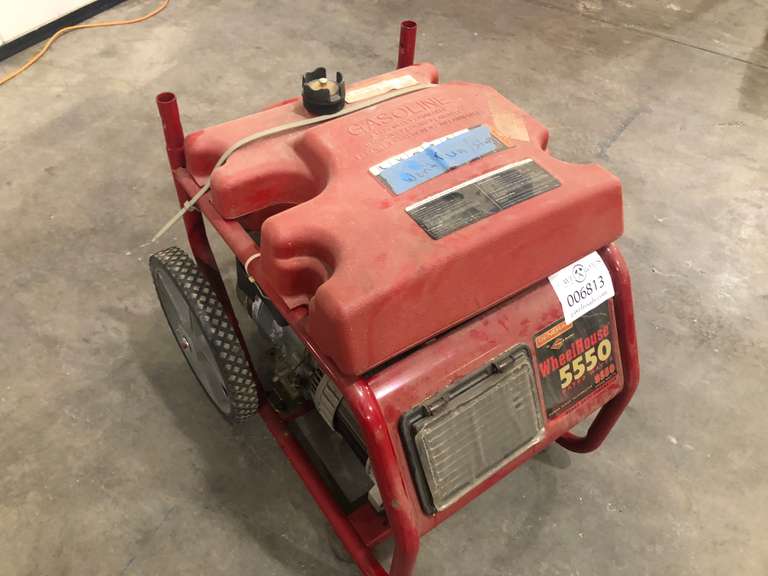 Generac Wheelhouse 5550 Generator - Gavel Roads Online Auctions