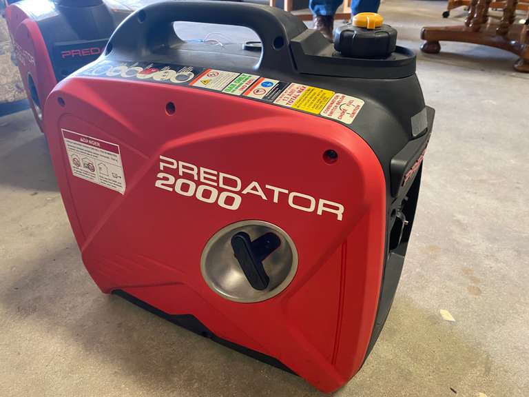 Predator 2000 Generator - Gavel Roads Online Auctions