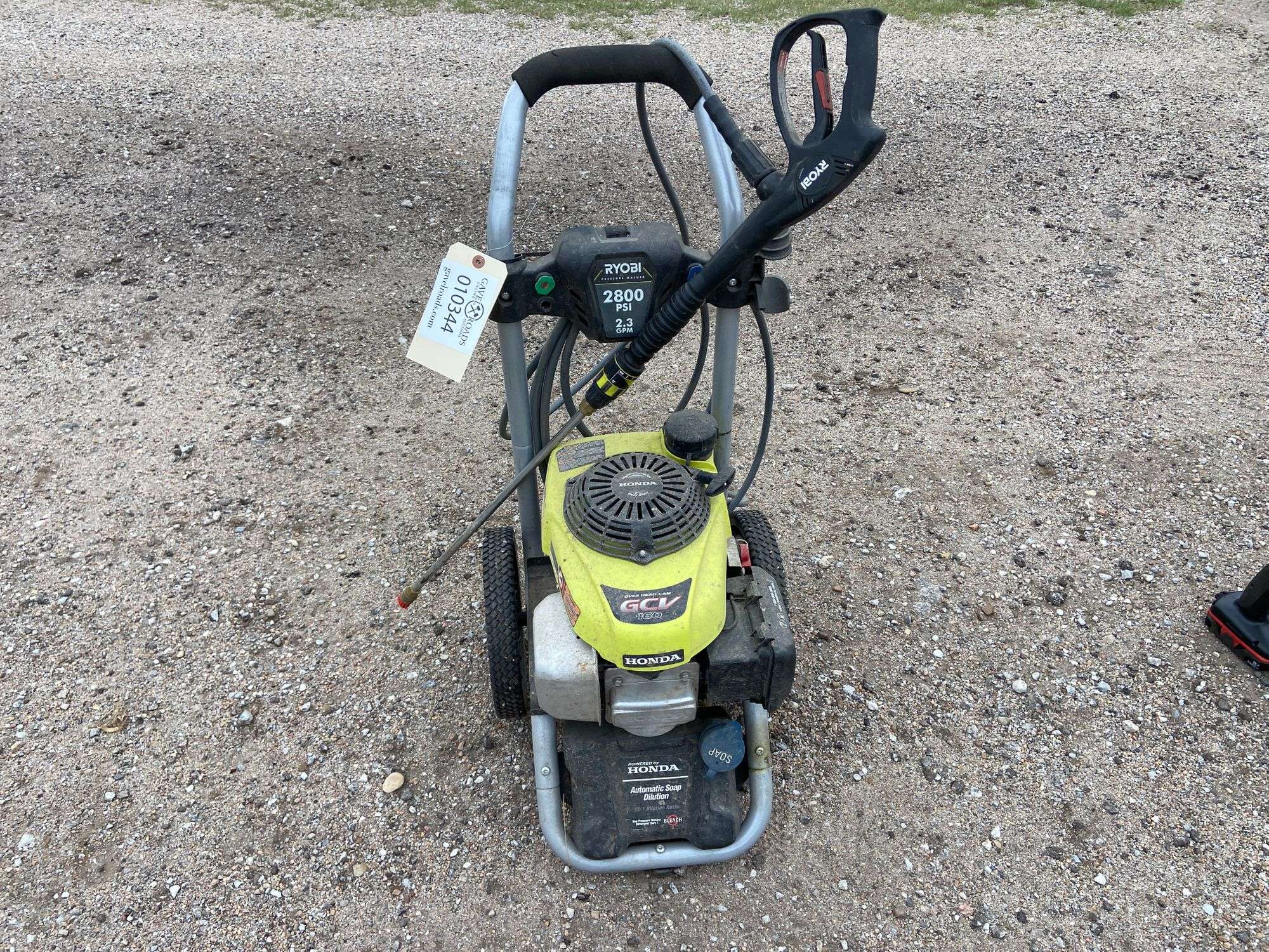 Ryobi 2800 PSI Pressure Washer Gavel Roads Online Auctions