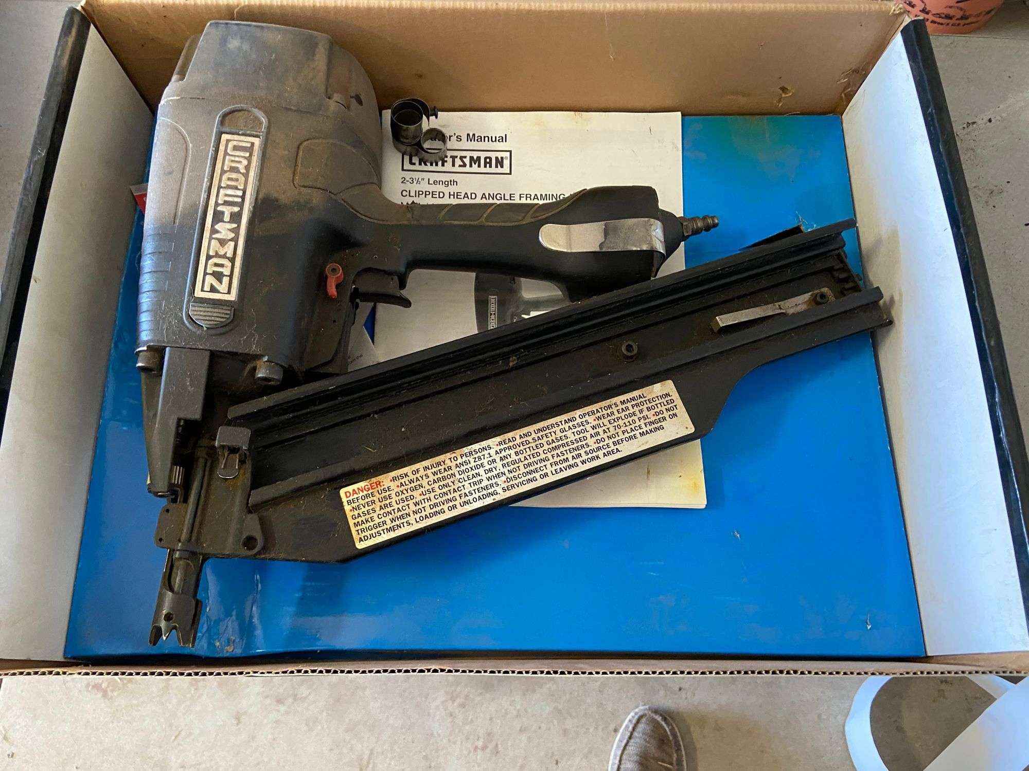 Craftsman angle framing nailer store