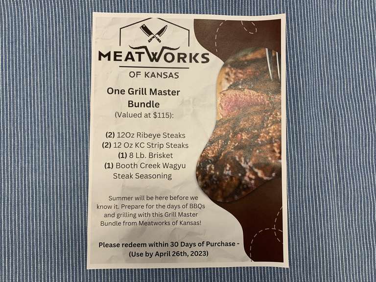 Meatworks of Kansas - Grill Master Bundle - Gavel Roads Online Auctions