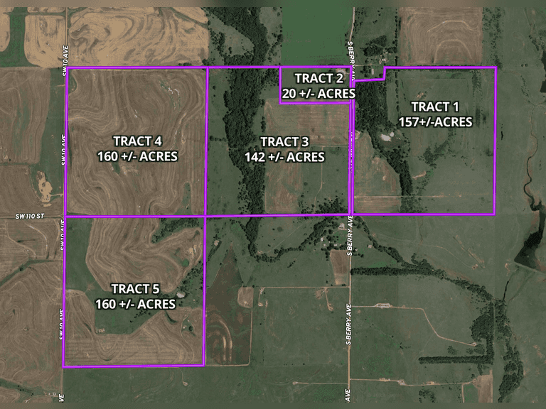 September 13th, 2023 Kingman Co., KS 639 +/- Acres ABSOLUTE Multi ...