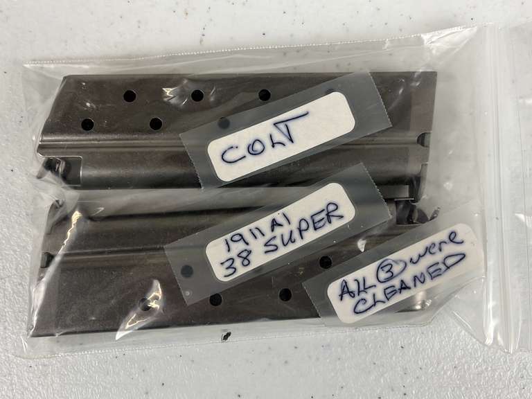 (2) Colt 38 Super Magazines - Gavel Roads Online Auctions