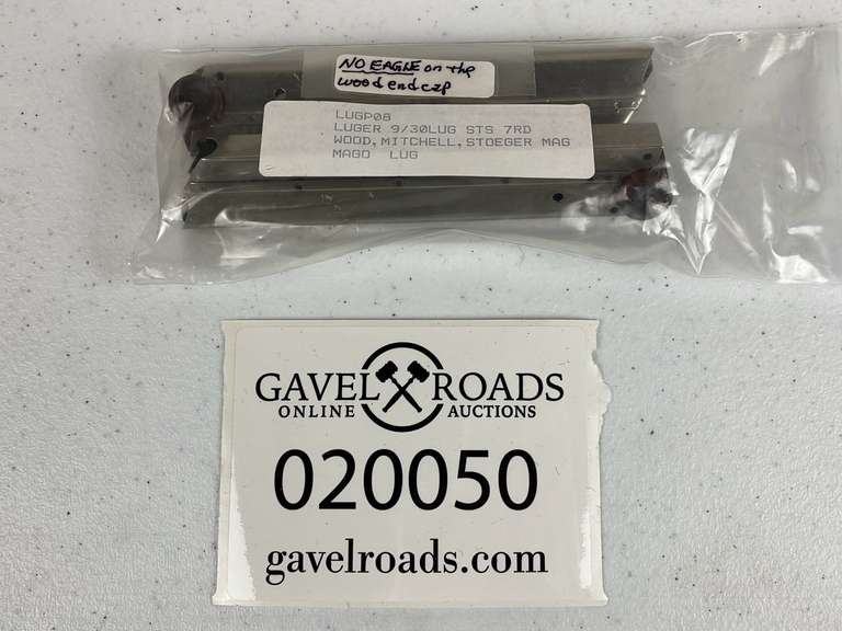(2) Luger 9/30 Magazines - Gavel Roads Online Auctions