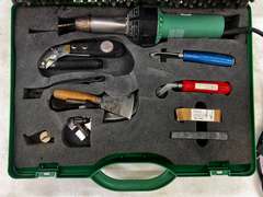 Leister Sinclair Heat Gun Plastic Welder & Tools - Gavel Roads Online ...