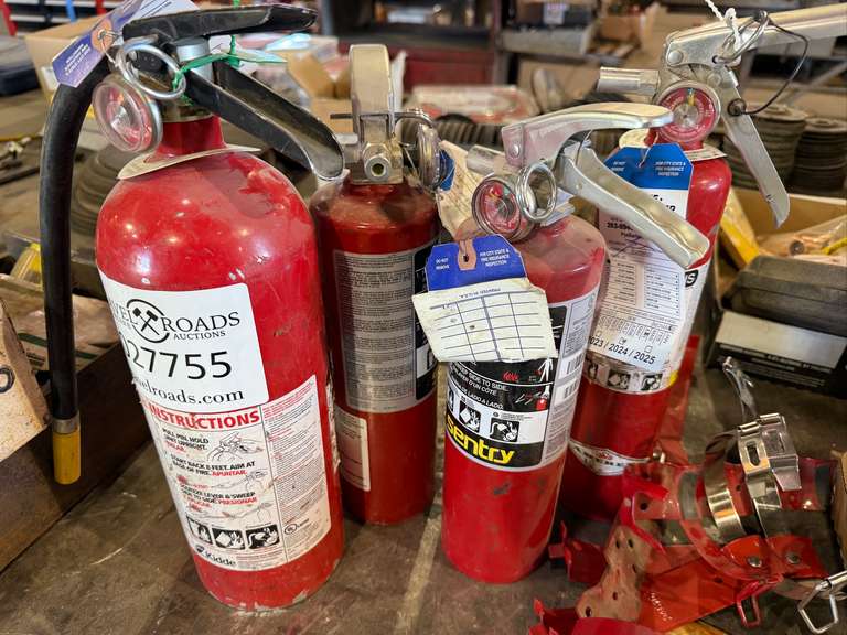 Miscellaneous Fire Extinguishers - Gavel Roads Online Auctions