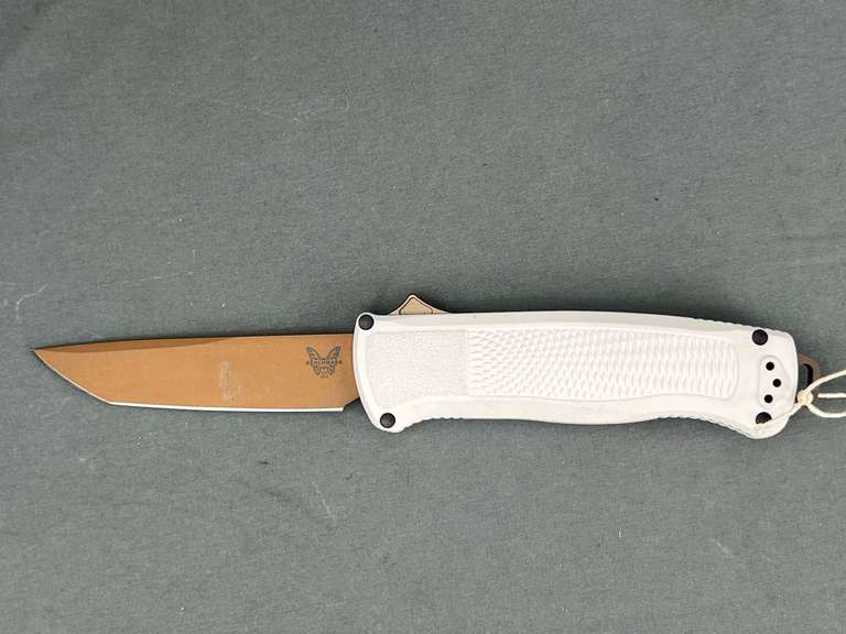 Benchmade Shootout Model 5370FE-02 Black Class Knife NIB - Gavel Roads ...