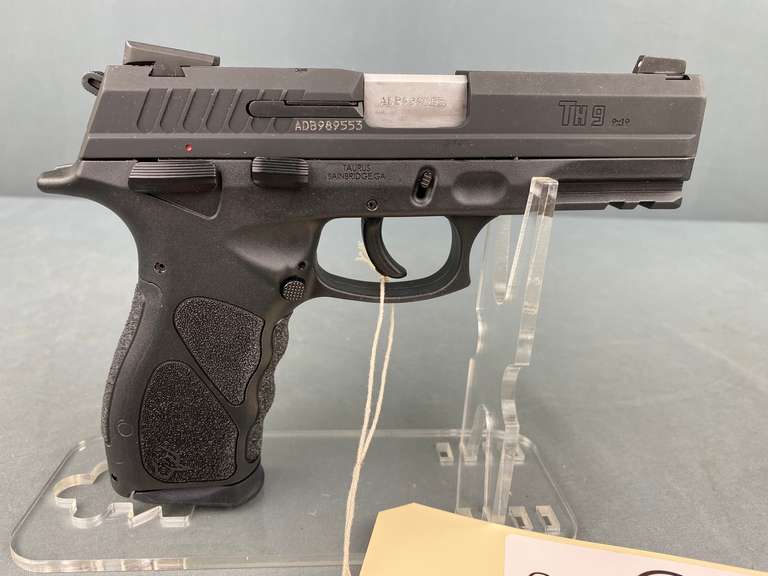 Taurus TH9 9mm Semi-Auto Pistol w/hard case #ADB989553 - Gavel Roads ...
