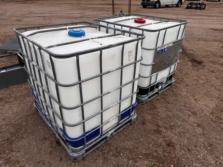 (2) Liquid Storage Totes - Gavel Roads Online Auctions