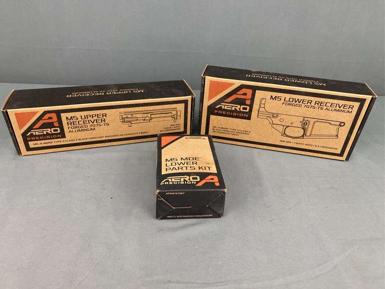 Aero Precision M5 Multi-Cal Receiver #US281433, Parts Kit, & Upper ...