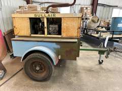 Sullair 160-GP Air Compressor Trailer - Gavel Roads Online Auctions