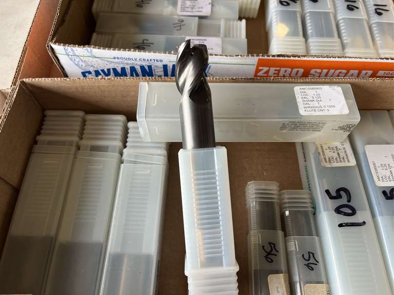 Assorted Flute End Mills - Gavel Roads Online Auctions