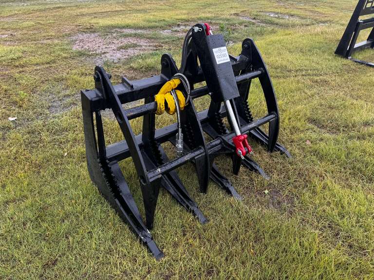 48" Clam Shell Grapple Attachment - Gavel Roads Online Auctions
