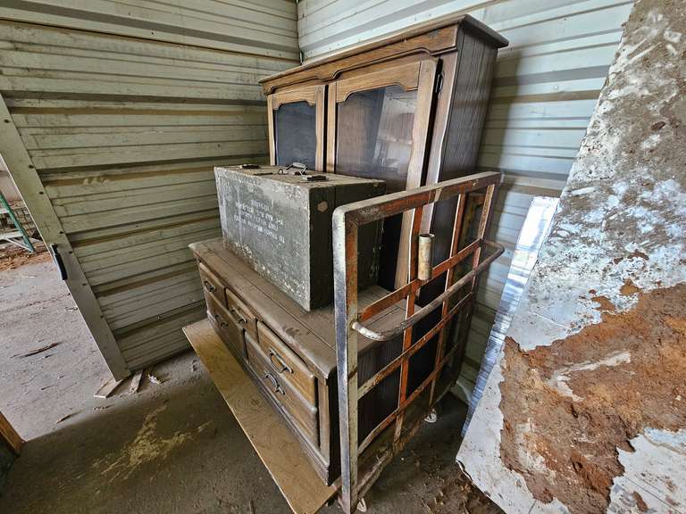 Wheeled Metal Cart, Gun Case, Dresser Display Counter, Military Trunk ...