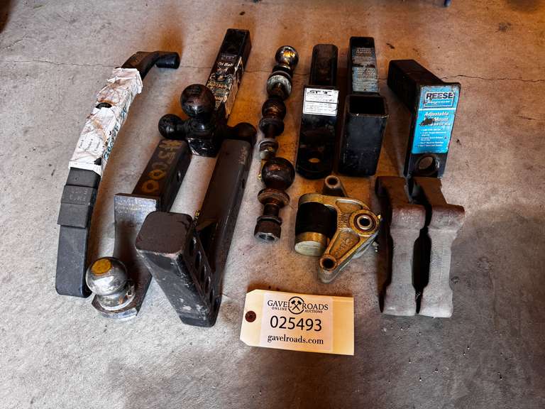 Assorted Hitches & Trailer Accessories - Gavel Roads Online Auctions